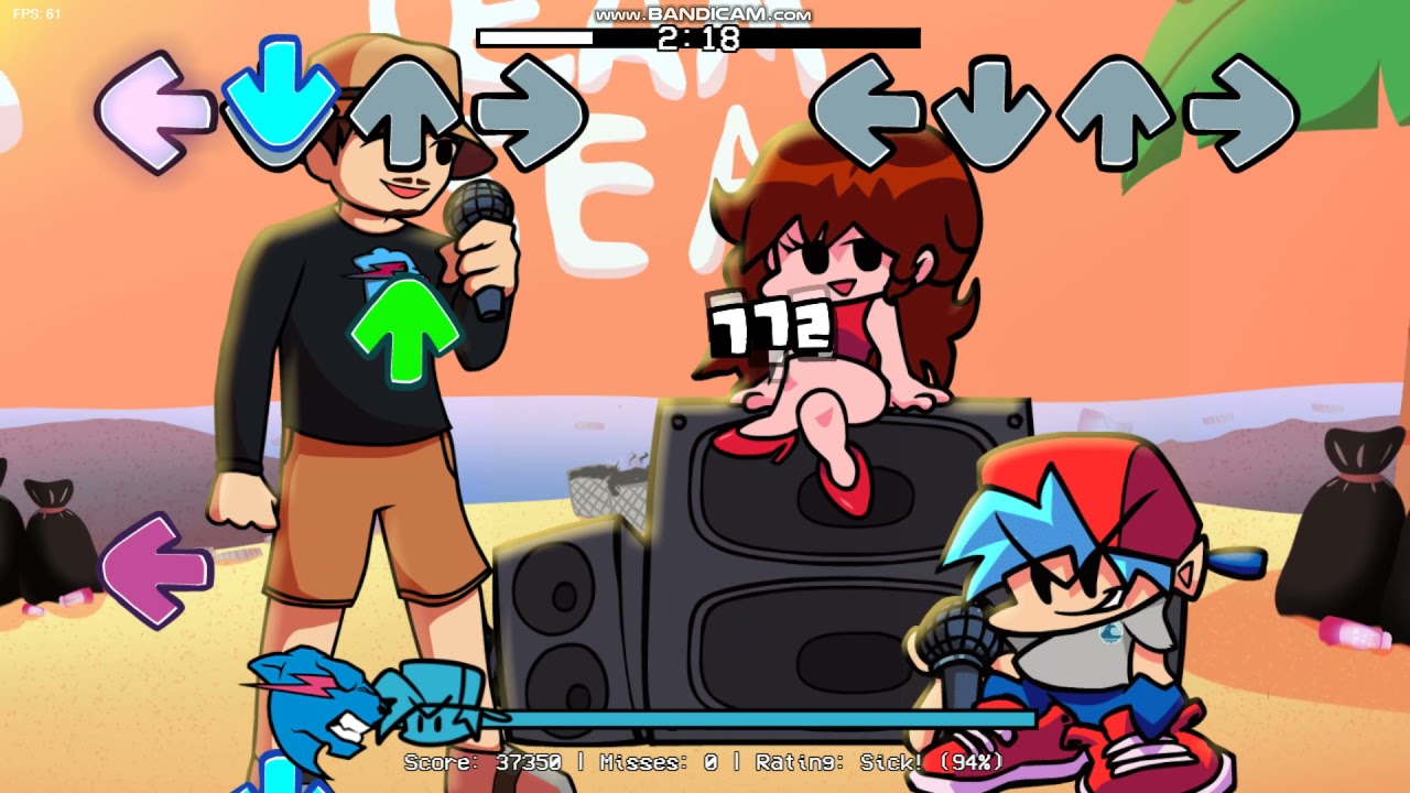 FNF Vs MrBeast #teamseas (The Youtuber Himself....) - YouTube