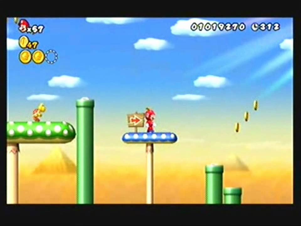 NSMBW: World 2-6 - YouTube