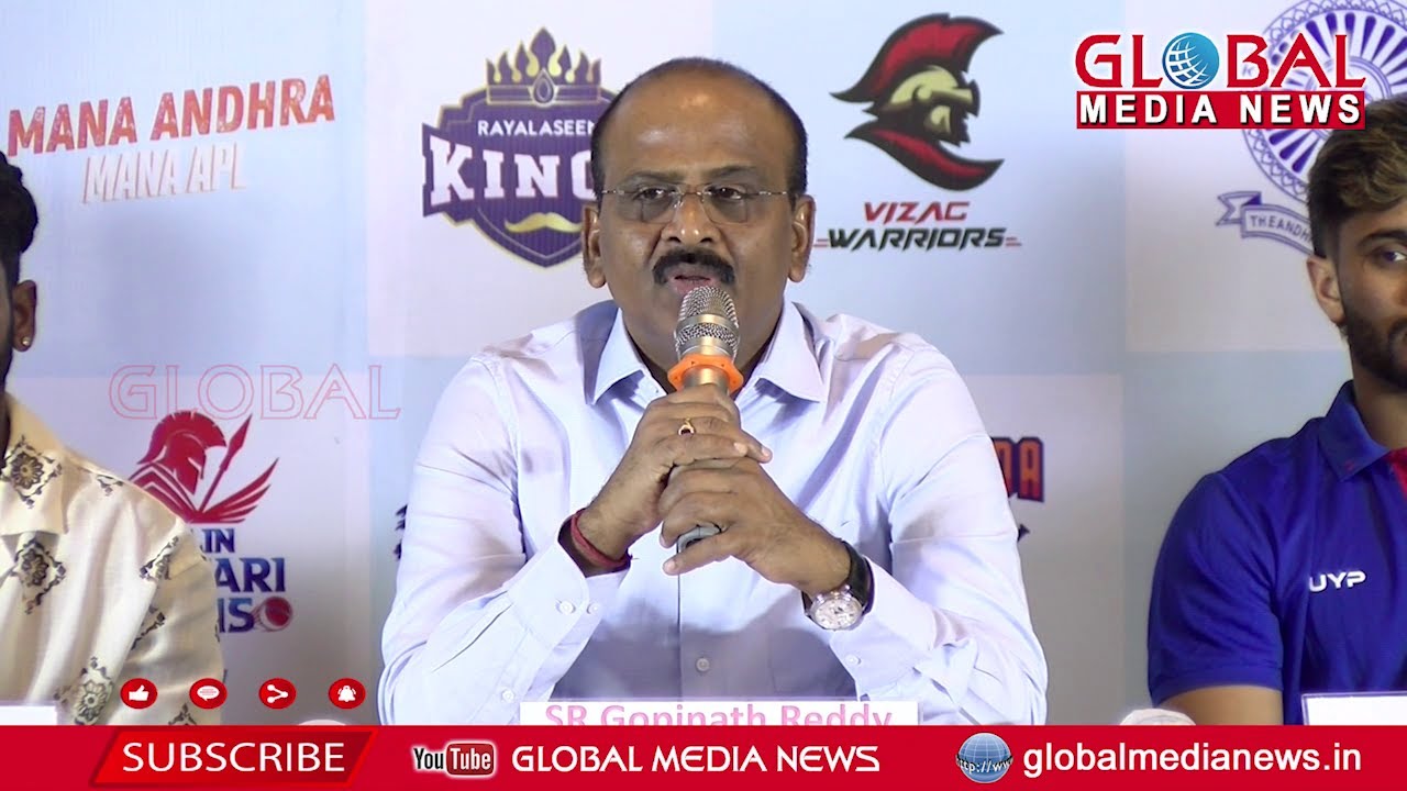 ACA Secretary Gopinath Reddy Speech At APL New Logo Launch Event || KS ...