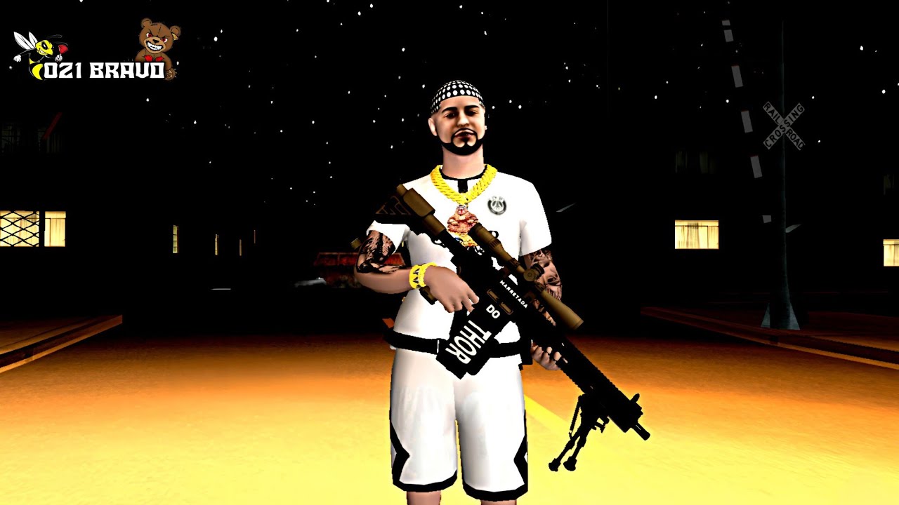 GTA SAMP - SKIN E UM FUZIL ANDROID/PC - YouTube