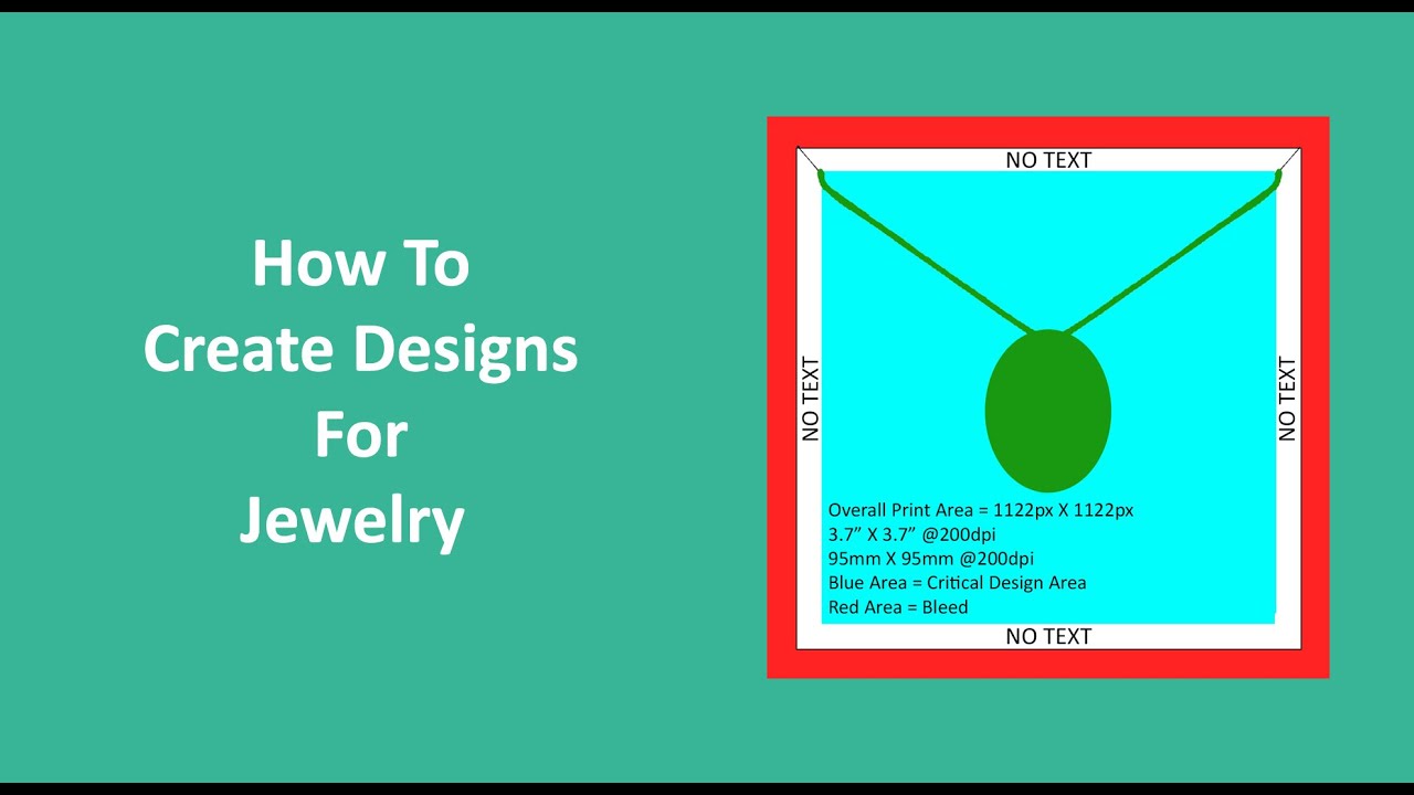 How To Create Designs For Jewelry - YouTube