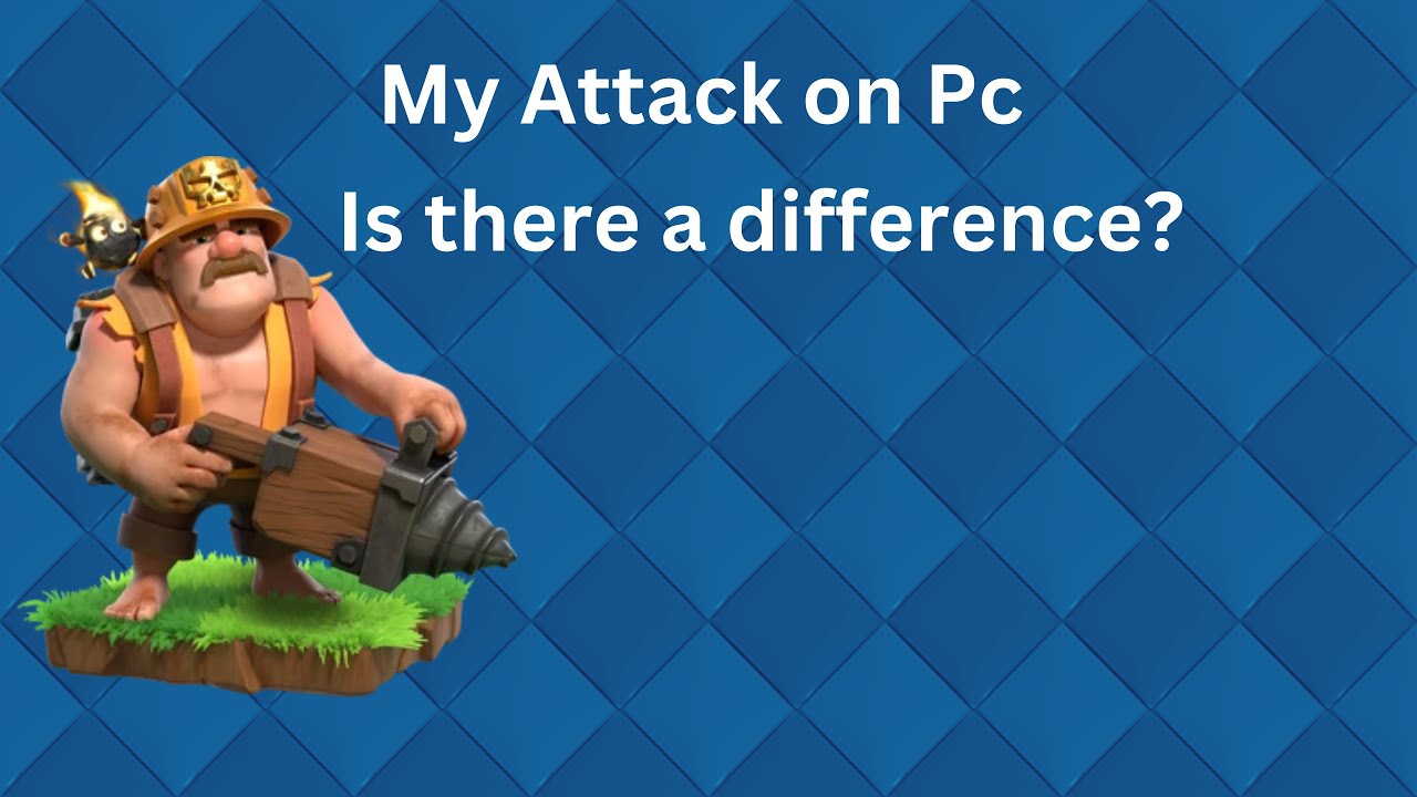 My Coc Capital attack on pc - YouTube