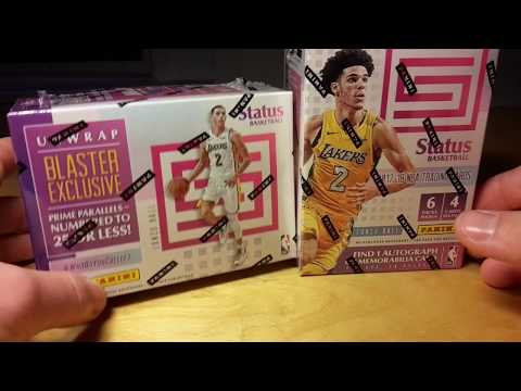 2017-18 Panini Status Basketball HOT Blaster Box Break
