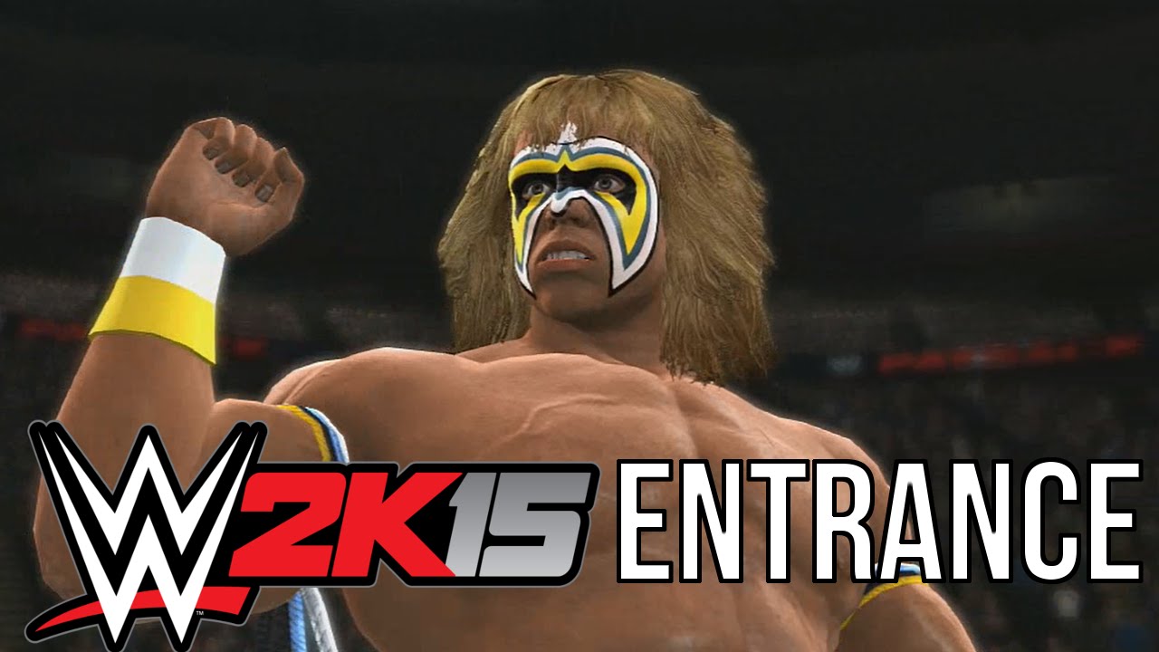 WWE 2k15: The Ultimate Warrior Entrance - YouTube