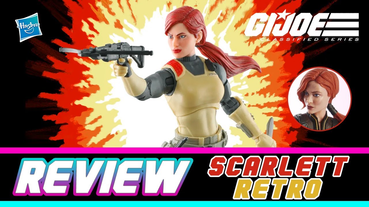 Review: Scarlett Retro - Gi Joe Classified - YouTube
