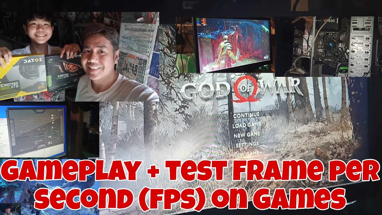 GAMEPLAY + TESTING FRAME PER SECOND (FPS) ON GAMES GOD OF WAR l TAGALOG ...