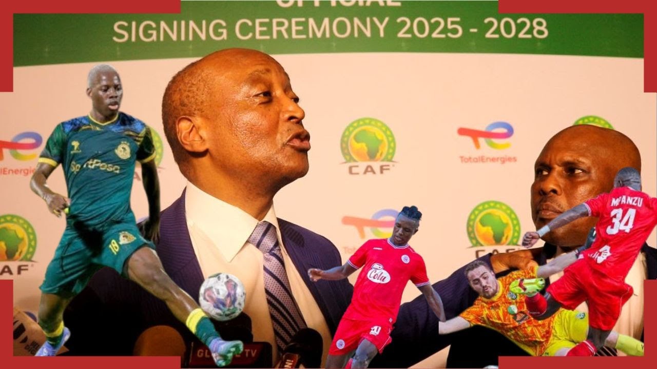 RAIS WA CAF AMWAGA MAUA KWA SOKA LA TANZANIA | AMUAHIDI MAKUBWA RAIS ...