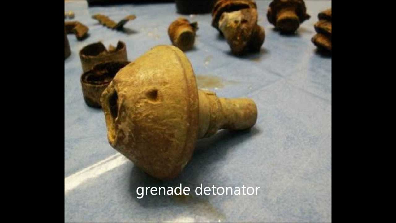 Metal Detecting WW1 - Part 1 - Grenades, rifle grenades and detonators ...