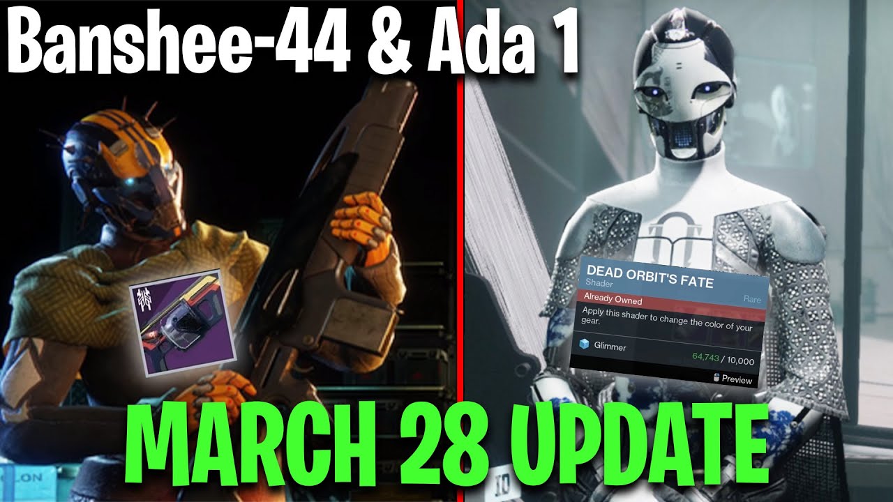 YOU WONT Want To Miss This... YEAR 1 Dead Orbit Shader | Destiny 2 ...