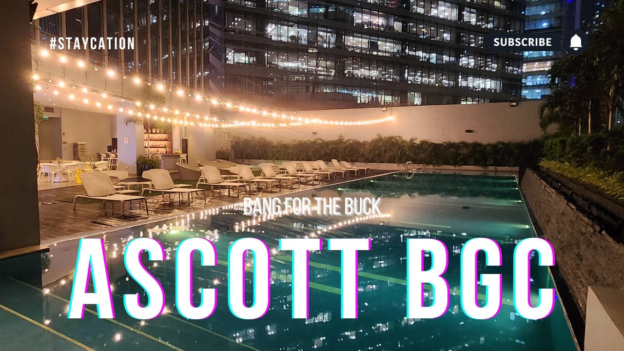 Ascott BGC Hotel Room Tour - YouTube