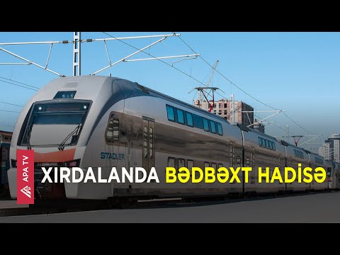 Xırdalanda qatar dəmir yoluna çıxan uşağı vuraraq öldürüb – APA TV