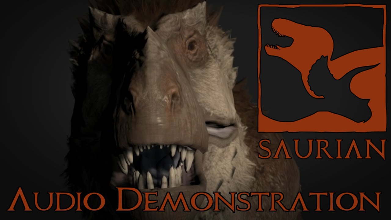 Saurian Tyrannosaurus Audio Demonstration - YouTube