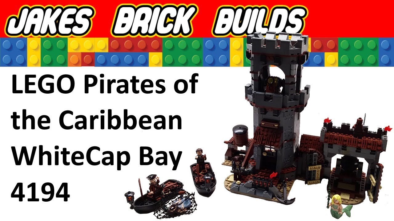Lego The Pirates of the Caribbean Speed Build - 4194 Whitecap Bay - YouTube