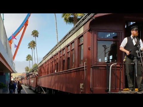 Santa Cruz Beach Train - YouTube