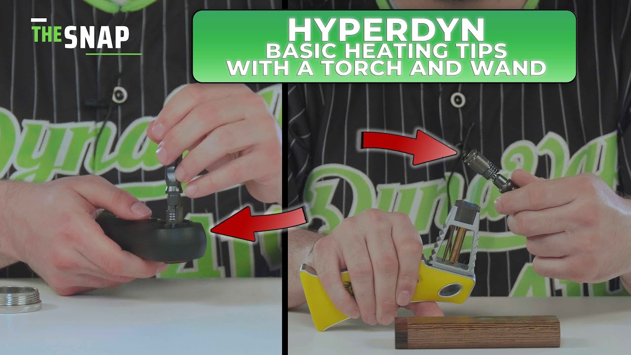 The Snap | HyperDyn basic heating with a torch & Wand - YouTube