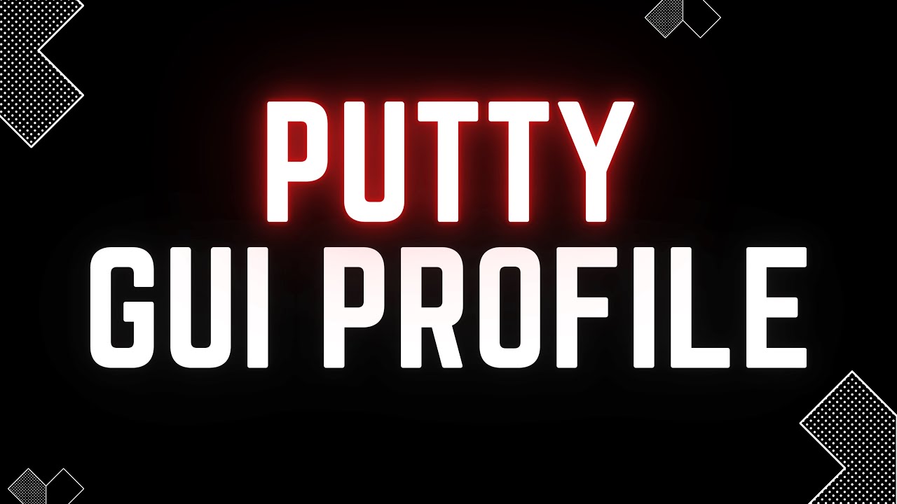 Setup default GUI profile - YouTube
