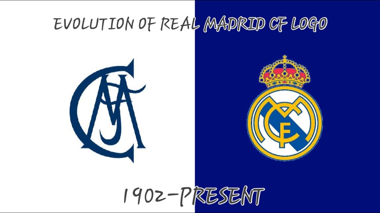 The Evolution Of Real Madrid CF Logo 1902-Present - YouTube