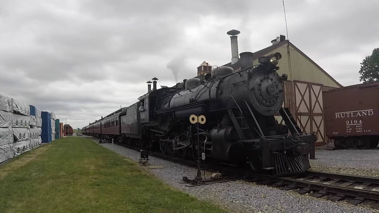 Strasburg Rail Road No 90 - YouTube