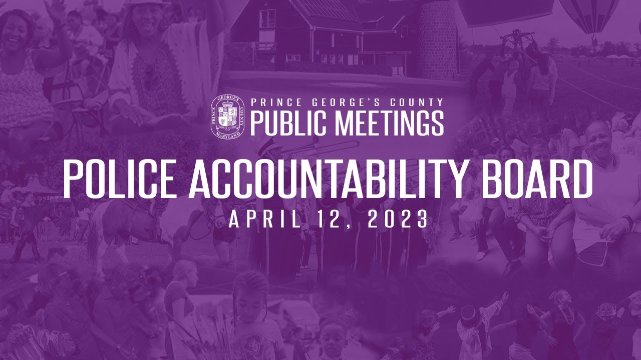 Police Accountability Board Meeting (April 12, 2023) - YouTube