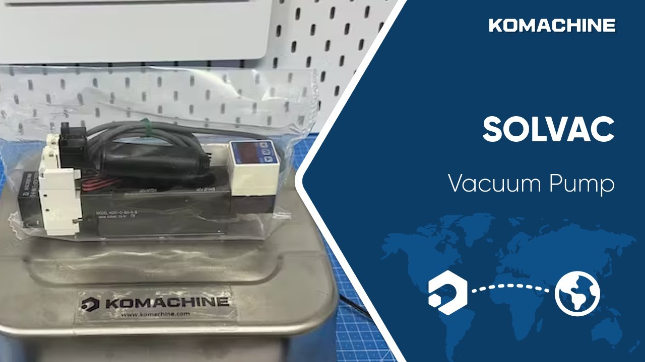 SOLVAC / Vacuum Pump (KD01-C-M4-X-S) / INV-02478 - YouTube