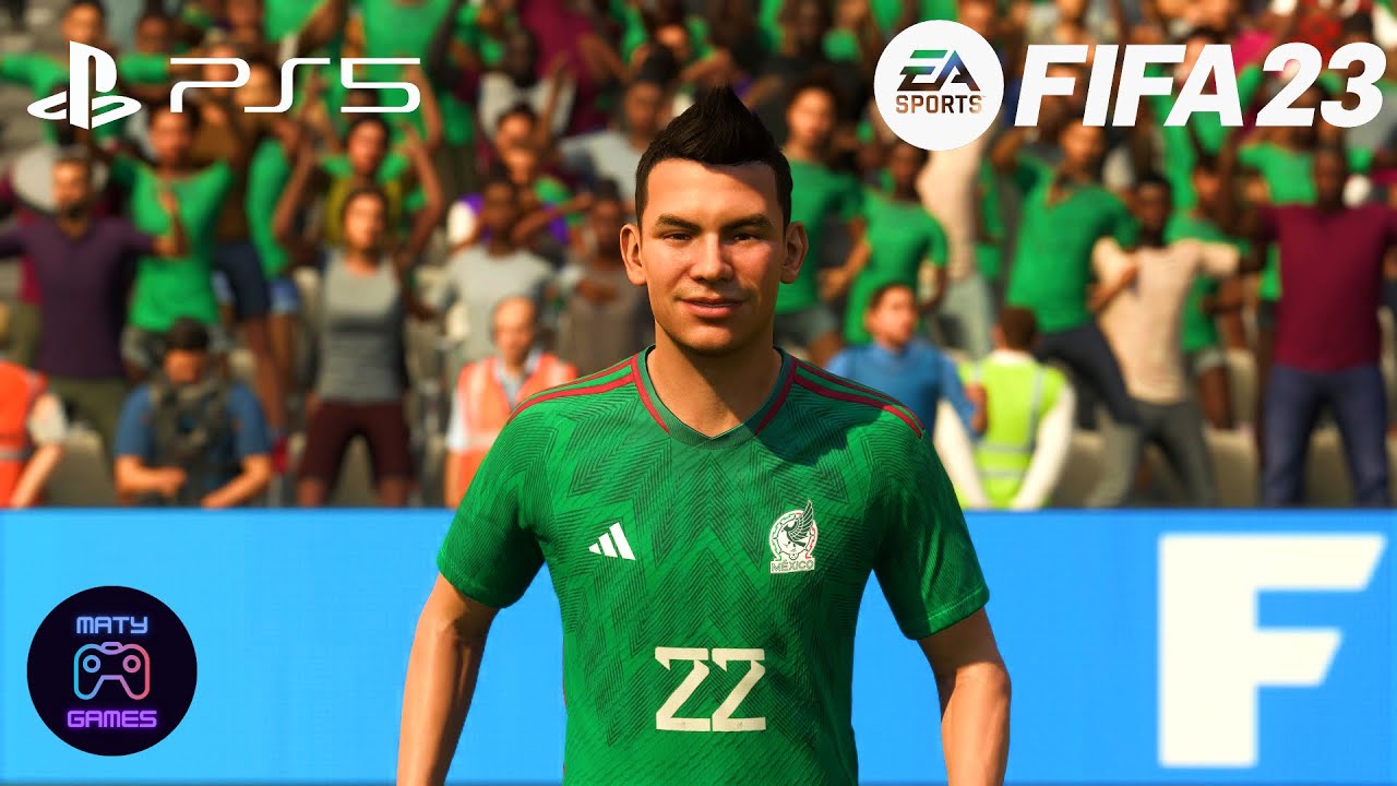 FIFA 23 México vs Estados Unidos gameplay ps5 español latino - YouTube