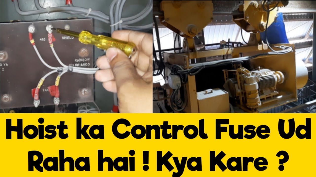 Problem of Hoist Control Transformer , Voltage & DC Rectifier Diode ...