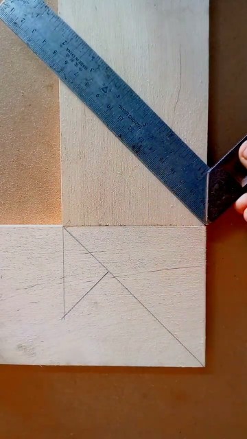 DIY V Cut Joint That Fits Like Magic #woodwork #howto #shorts - YouTube