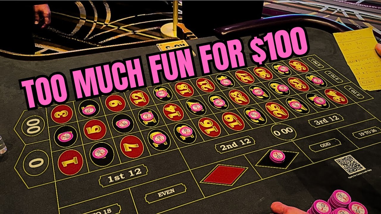PINK BARBIE CHIPS FOR THIS ROULETTE STRATEGY! - YouTube
