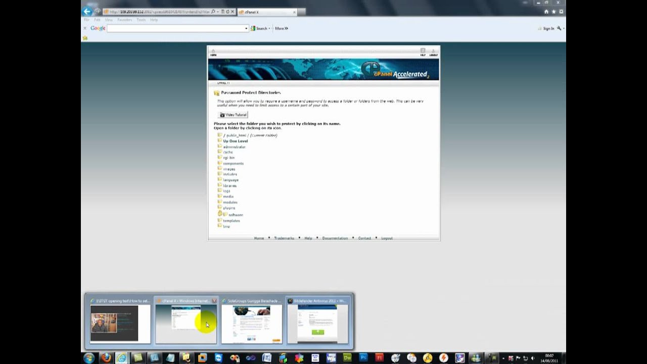 How to setup and use Linux cPanel - YouTube