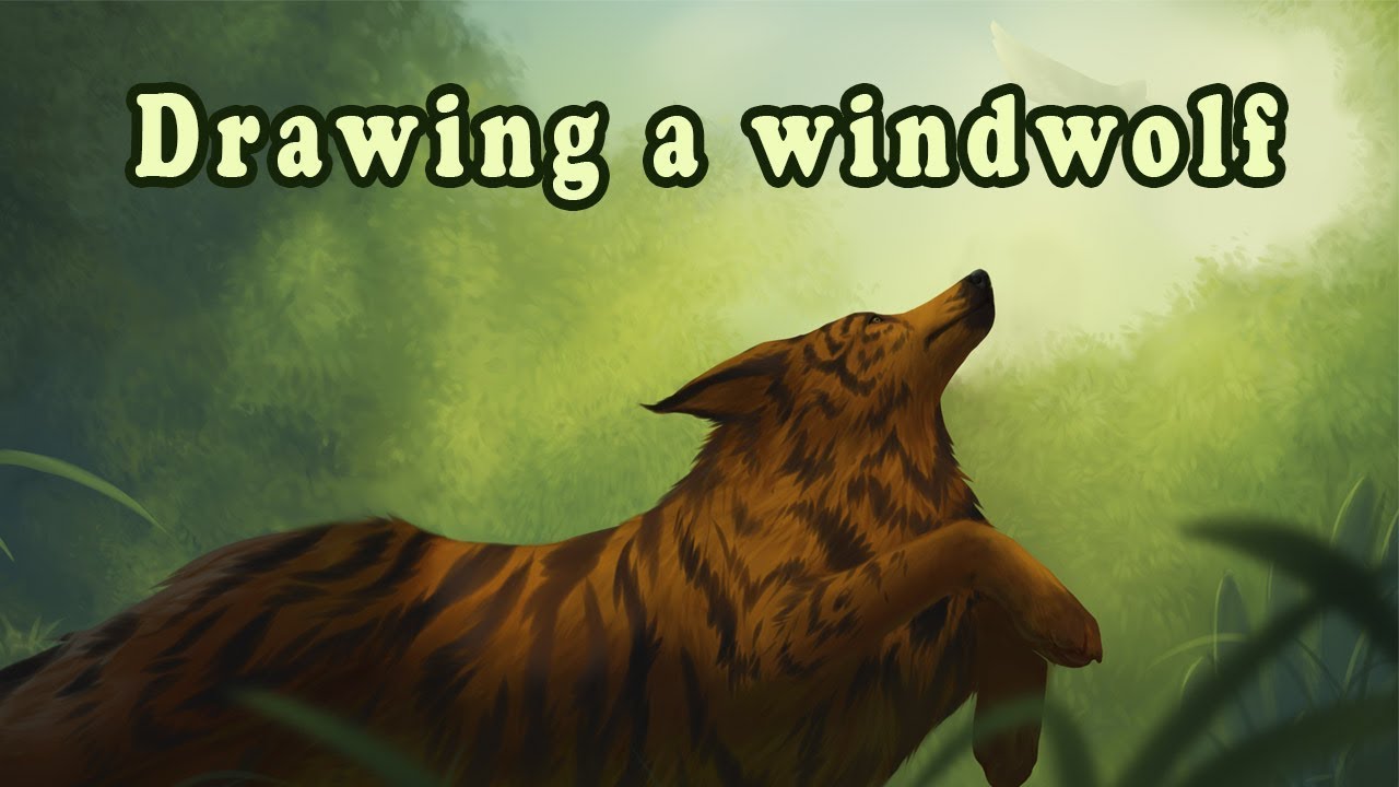 Flying High - Windwolf speedpaint - YouTube