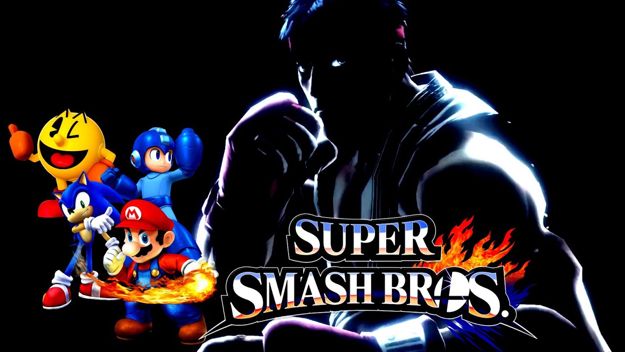 Super Smash Bros. for 3DS/Wii U: SSBM Intro (Featuring DLC Chars & Ryu ...