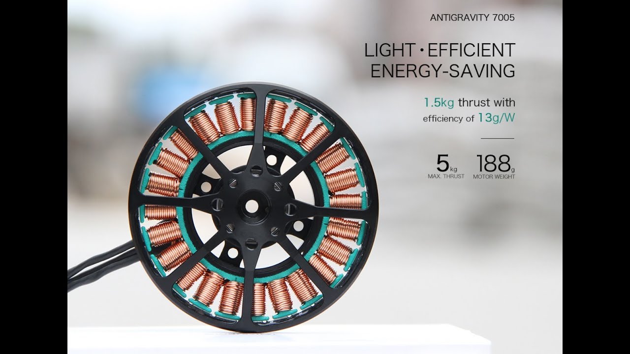 T-Motor Anti-Gravity 7005 - YouTube