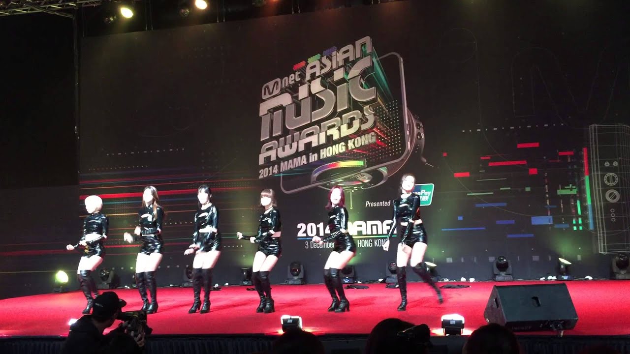 141203 AOA @ 2014 MAMA Red Carpet Party - YouTube