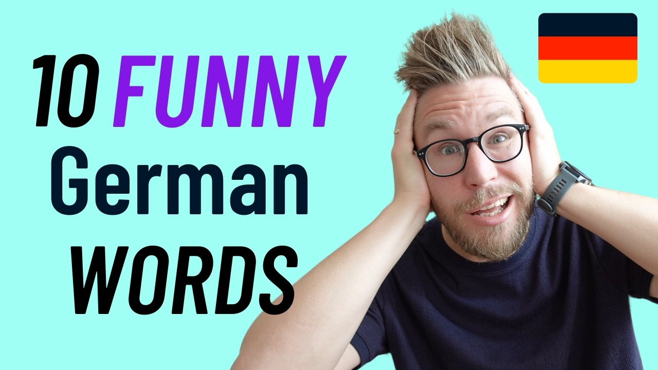 10 Funny German Words | Witzige Wörter! - YouTube