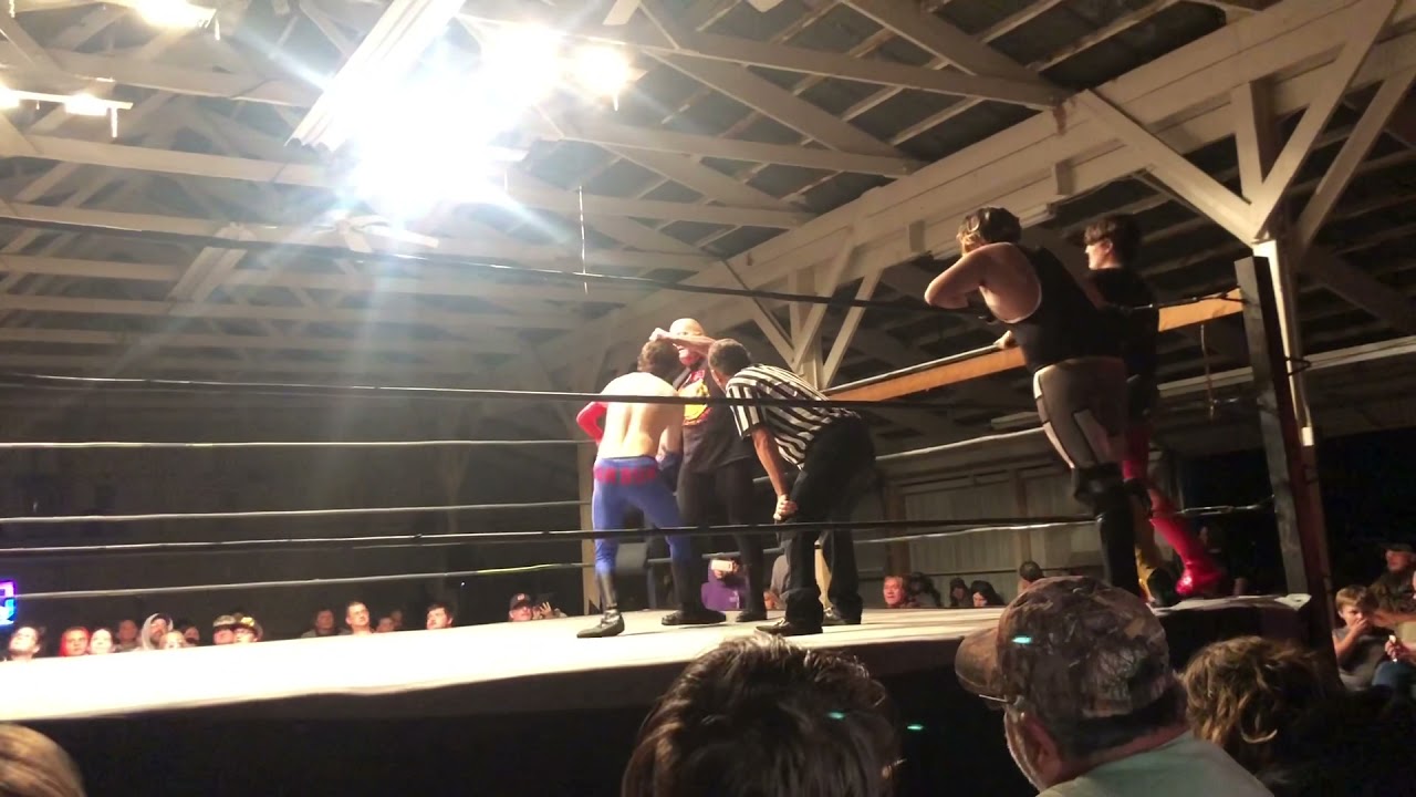 CF-Starr & Dick the Bruiser Jr. VS Chris Gordon, Dalton Davis, & Jason ...
