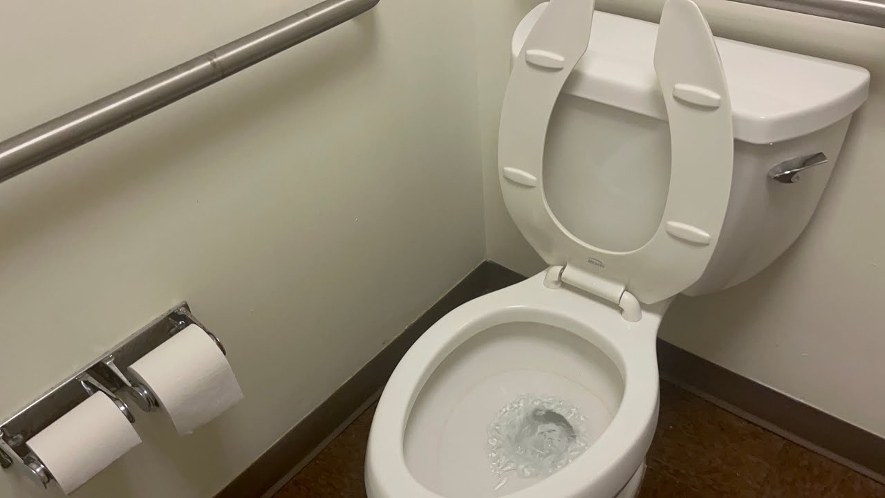 Bank Of America Men Restroom - YouTube