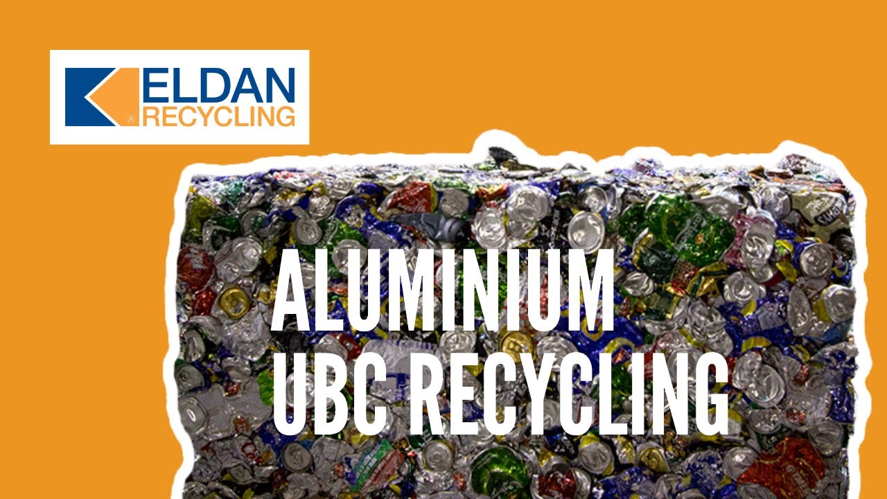 Recycling of used beverage cans (aluminium cans, UBC) - YouTube