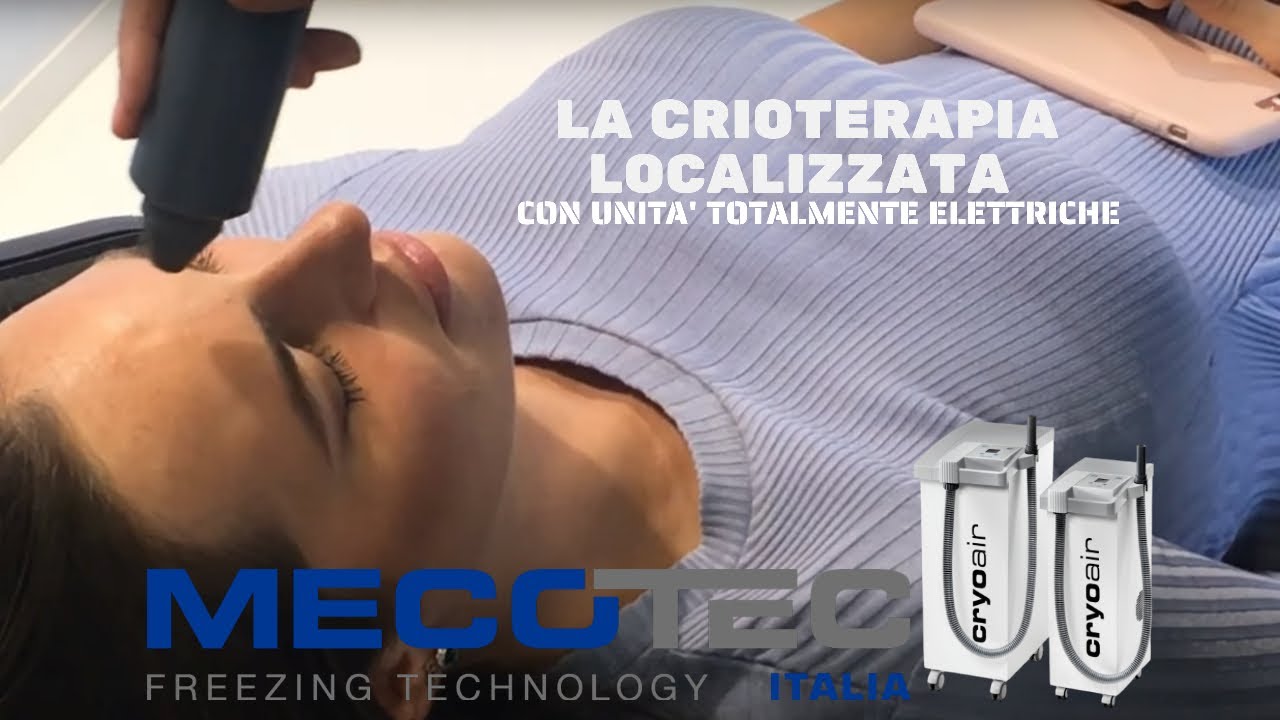 Crioterapia Localizzata - MECOTEC unita' totalmente elettriche - YouTube
