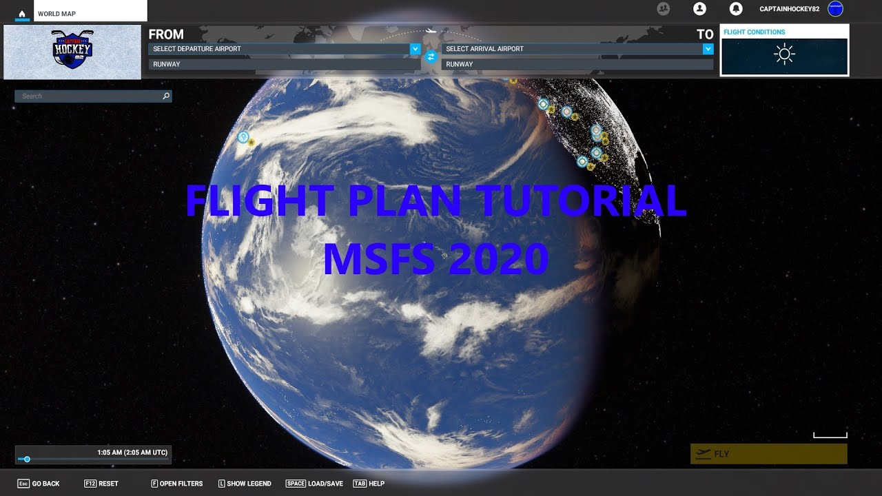 Flight Plan Tutorial MSFS 2020 - YouTube