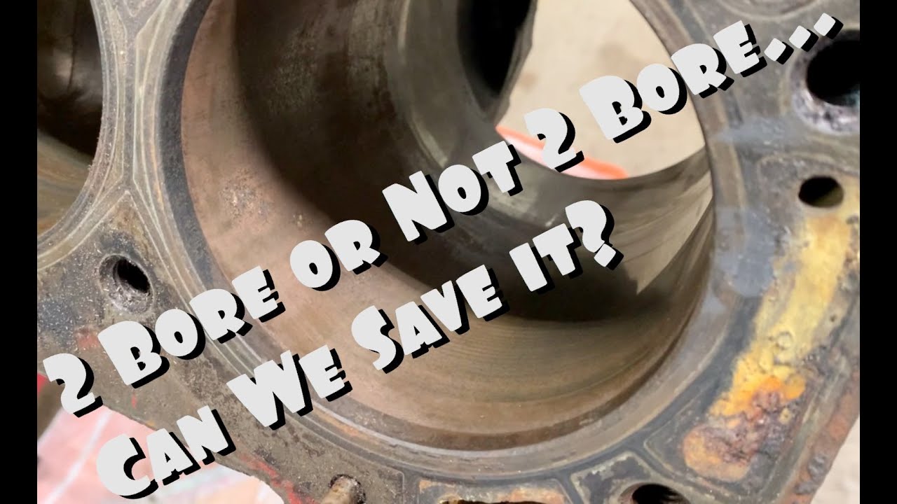 Can I save this dirty and rusted engine block from being bored? Find ...