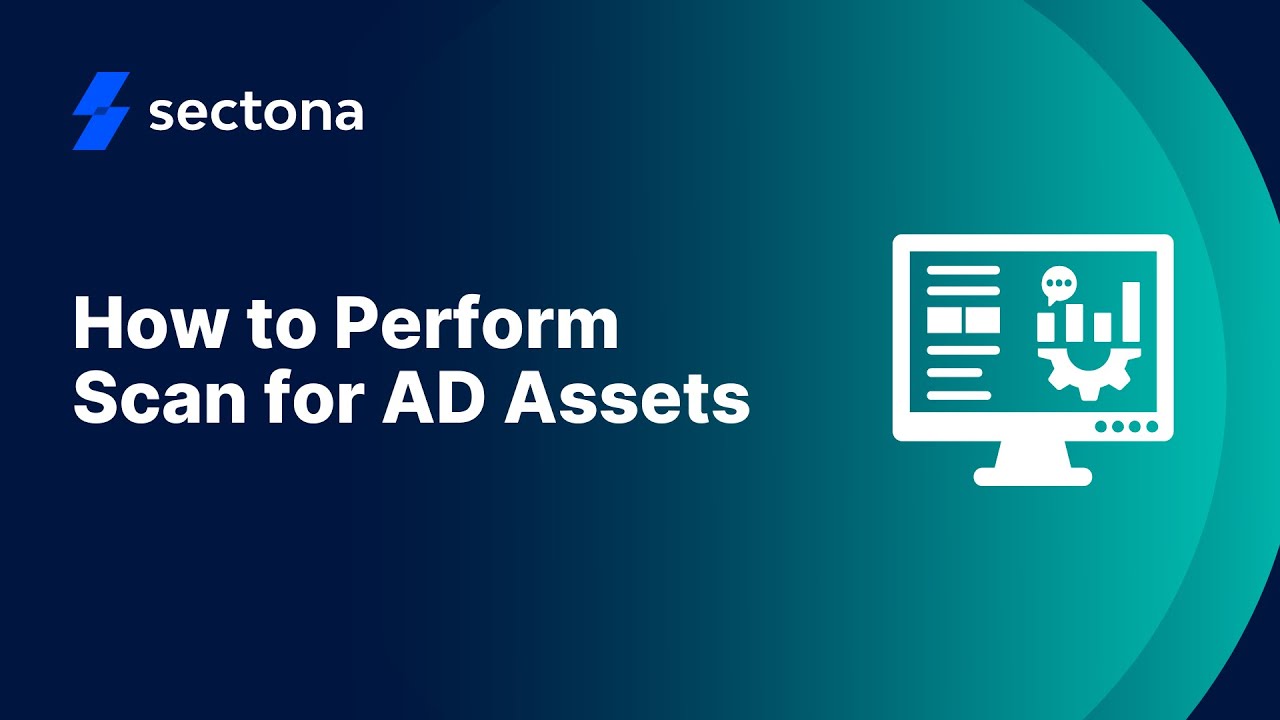 How to Perform Scan for AD Assets - YouTube
