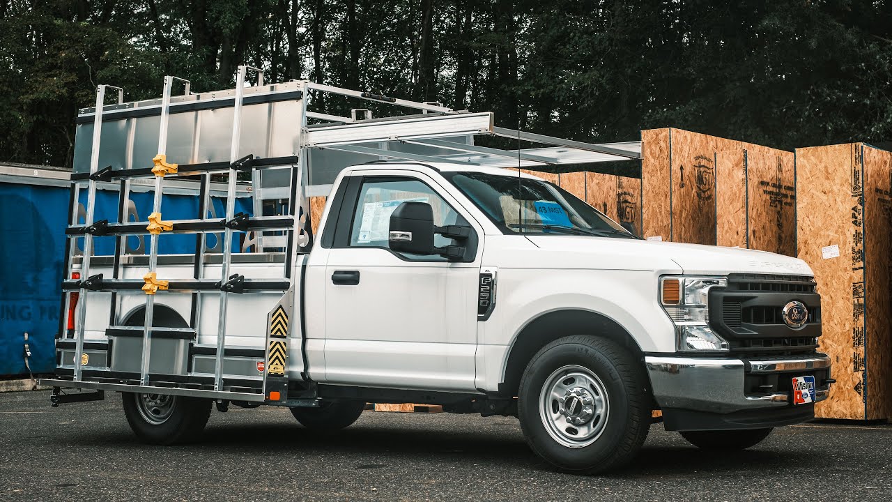 Ford F-250 Glass Truck: The Ultimate Glass Transport Solution - YouTube