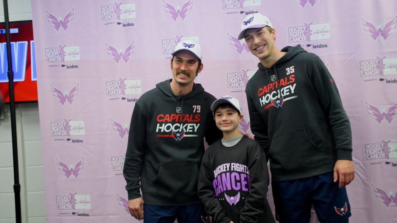Darcy Kuemper and Charlie Lindgren share heartwarming moment with a ...