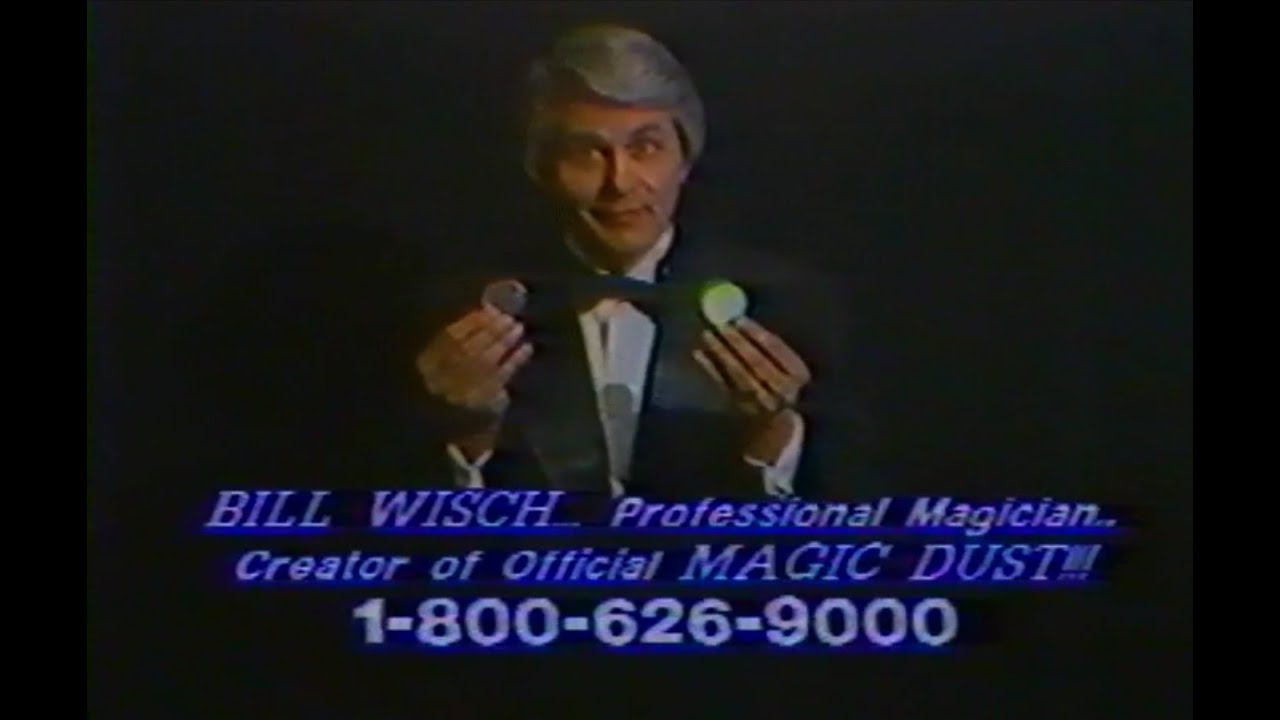 Bill Wisch Official Magic Dust Commercial 1988 The Stuff Dreams are ...