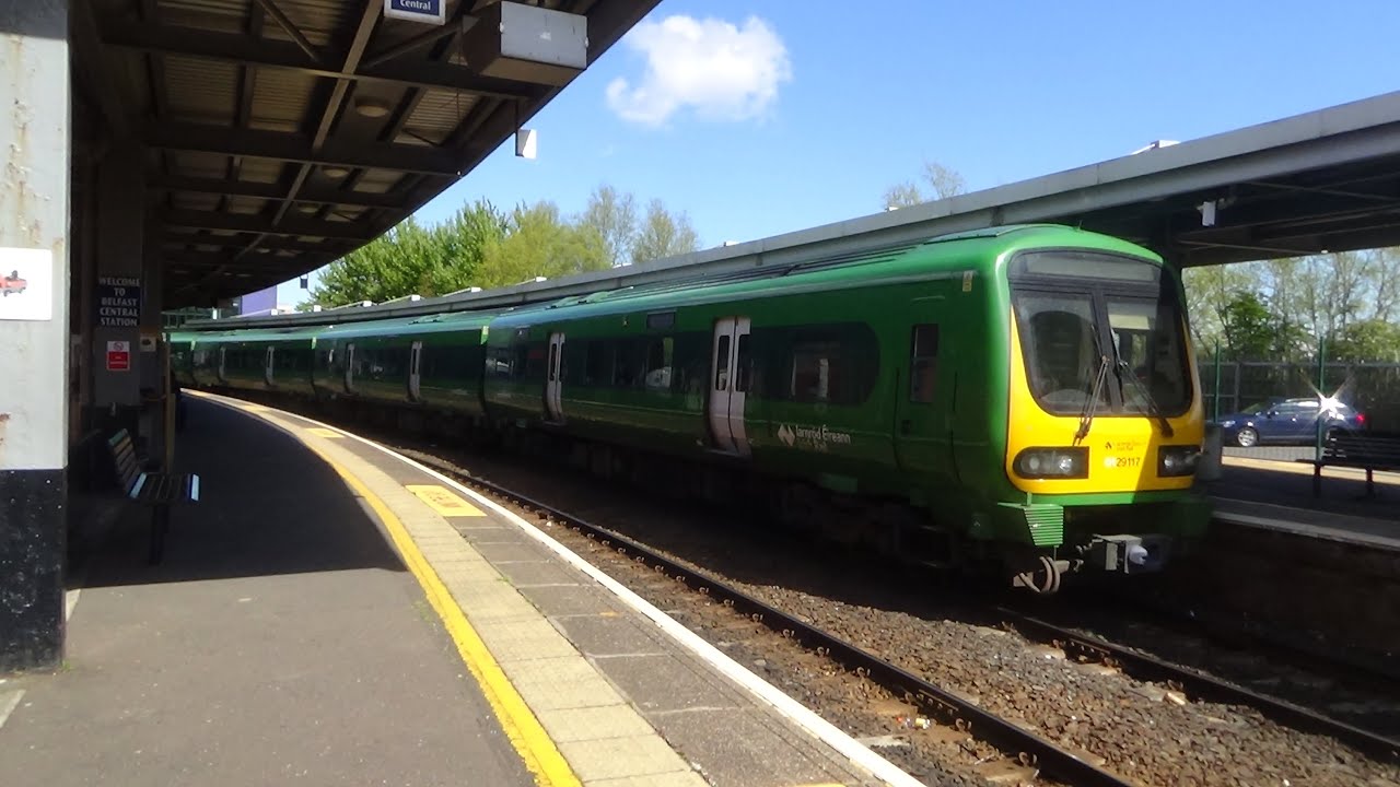 IE 29000 Class DMU 29117 - Belfast Central - 30/4/15 - YouTube