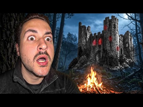 Overnight in MITTELALTER FESTUNG in den BERGEN! 