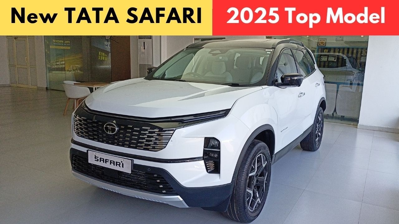 Tata Safari 2025 Top Model Accomplished Plus Dual Tone | New Safari ...