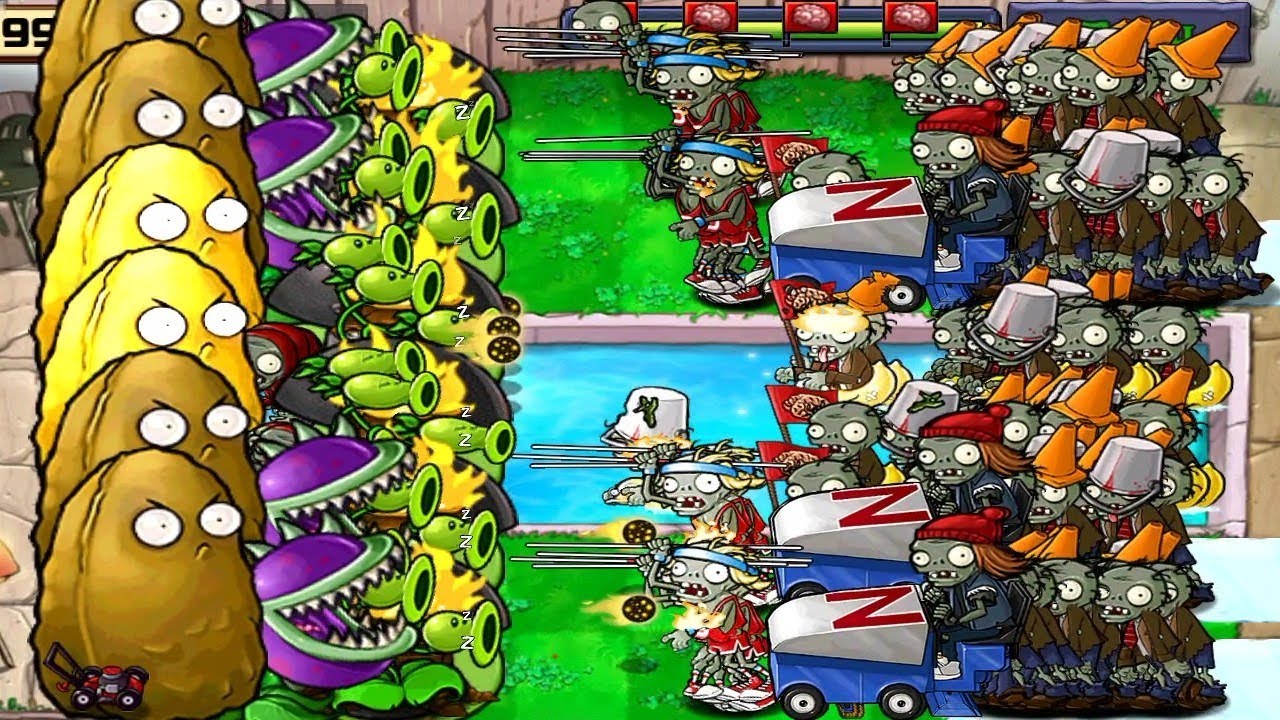 Plants Vs Zombies Play Mod Menu 9990 // Pvz1 #pvz #pvz2 #pvz1 # ...