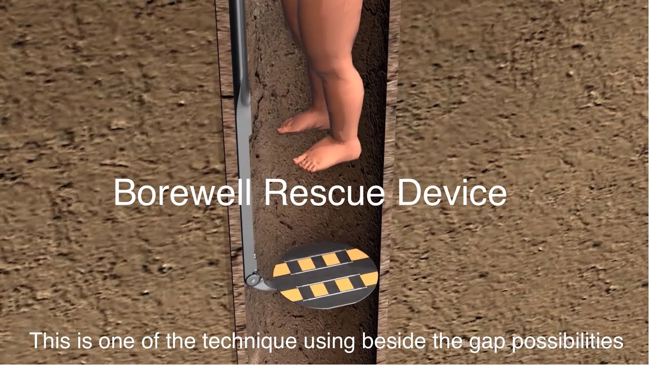 Borewell Rescue Mechanism Device - YouTube