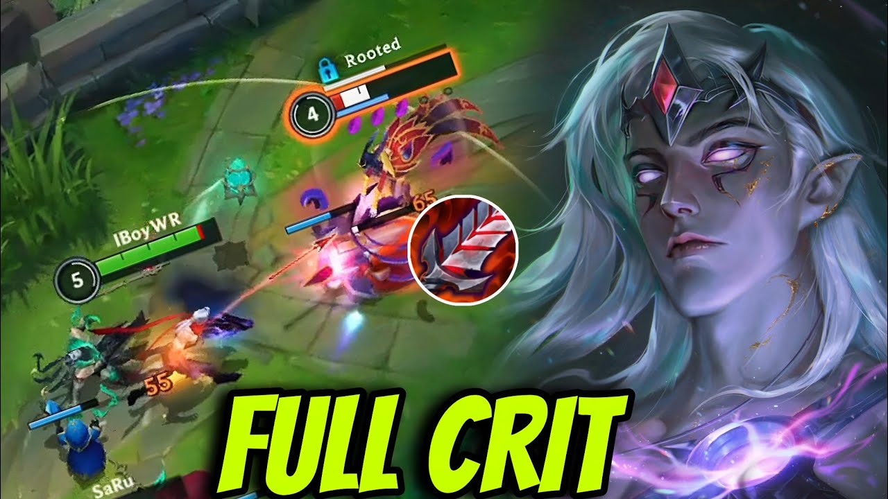 WILD RIFT ADC // THIS VARUS STILL OP WITH FULL CRIT BUILD IN PATCH 5.3 ...